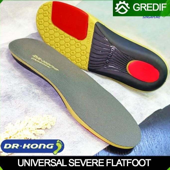 Jual DR KONG Insole Universal Severe Flat foot Orthopedic - Sol Sepatu ...