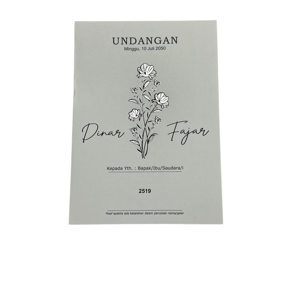 Jual Undangan Blangko Erba 2519 | Shopee Indonesia