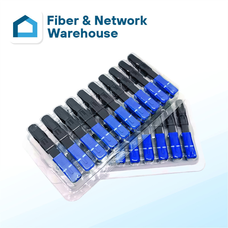 Jual Fastcon SC UPC Biru Fast Konektor Model Buaya No Brand isi 10 Pcs ...