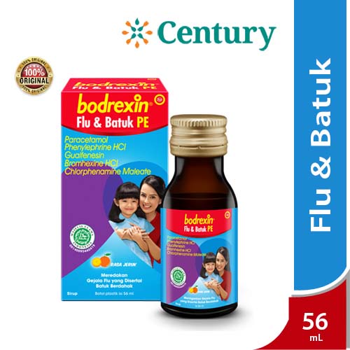 Jual Bodrexin Flu & Batuk Berdahak PE Sirup 56ml / Obat Flu & Batuk | Shopee Indonesia