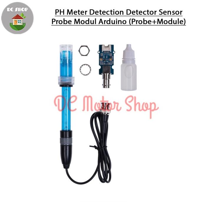 Jual Ph Meter Detection Detector Sensor Probe Modul Arduino (Probe ...