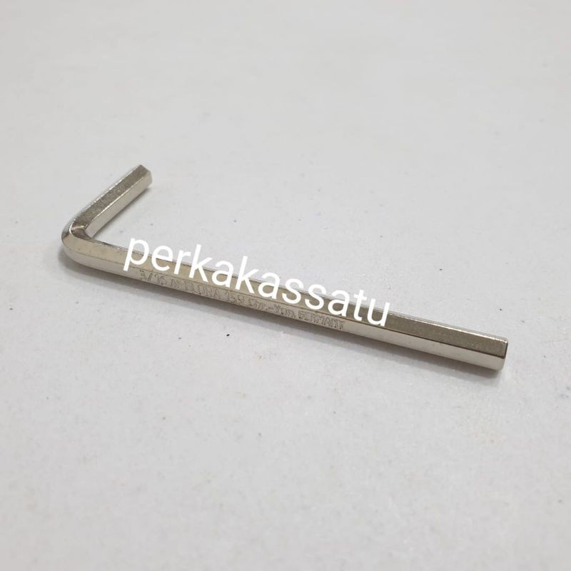 Jual KUNCI L 3/16 INCI 3/16" ELORA GERMANY HEXAGON KEY WRENCH | Shopee ...