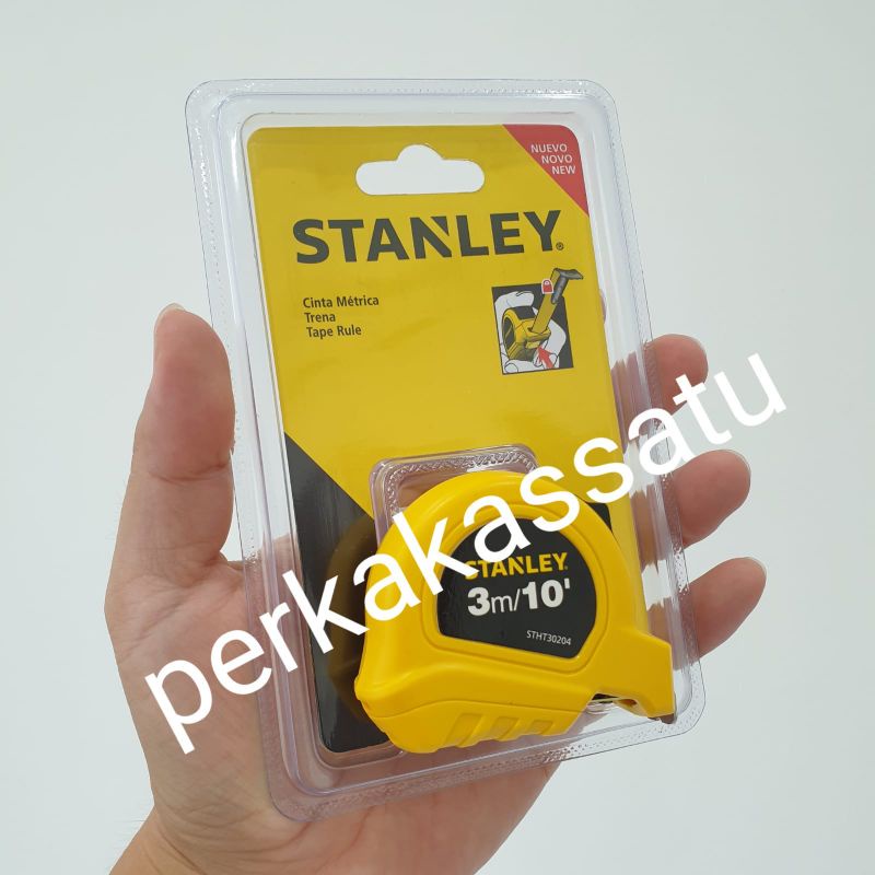 Jual METERAN 3M 3 M METER BASIC STANLEY STHT30204 MEASURING TAPE RULE ...