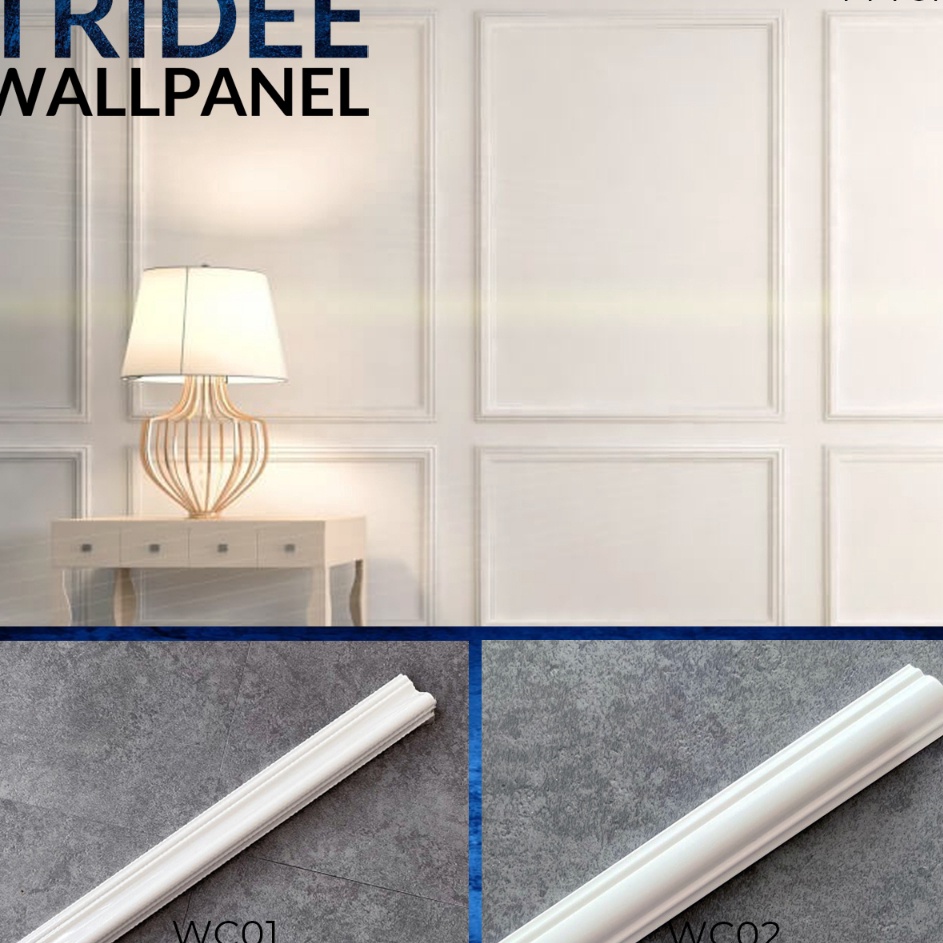 Jual Yh Wall Moulding | Wainscoting | Dinding Profil | TRIDEE WALLPAPER ...