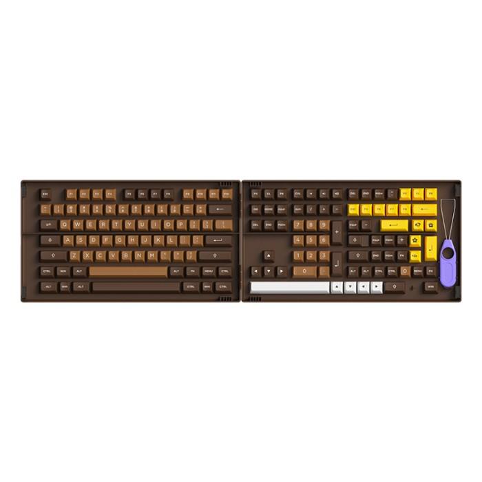 Jual Akko Chocolate Pbt Double-Shot Keycaps 178 Set Asa Profile ...