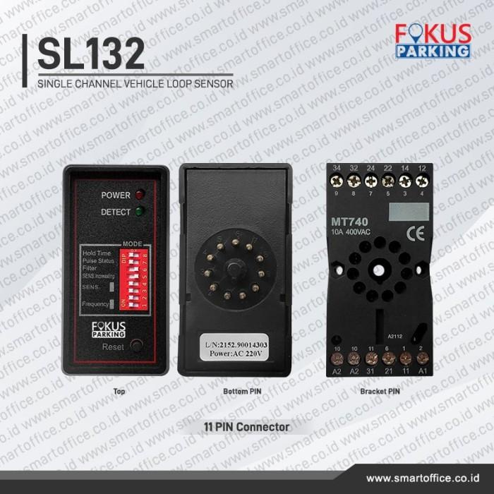 Jual SINGLE LOOP DETECTOR VLD HITAM 1CH LOOP SENSOR METAL CARDTECK ...