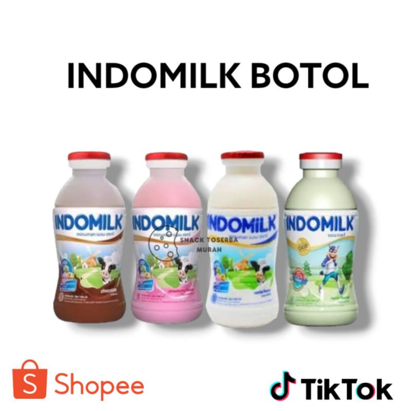 Jual [HARGA MURAH] INDOMILK BOTOL isi 5 pcs | Shopee Indonesia