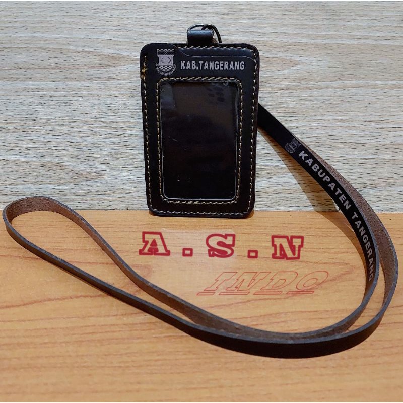 Jual Id Card Kulit Kabupaten Tangerang Id Card Kab. Tangerang | Shopee ...