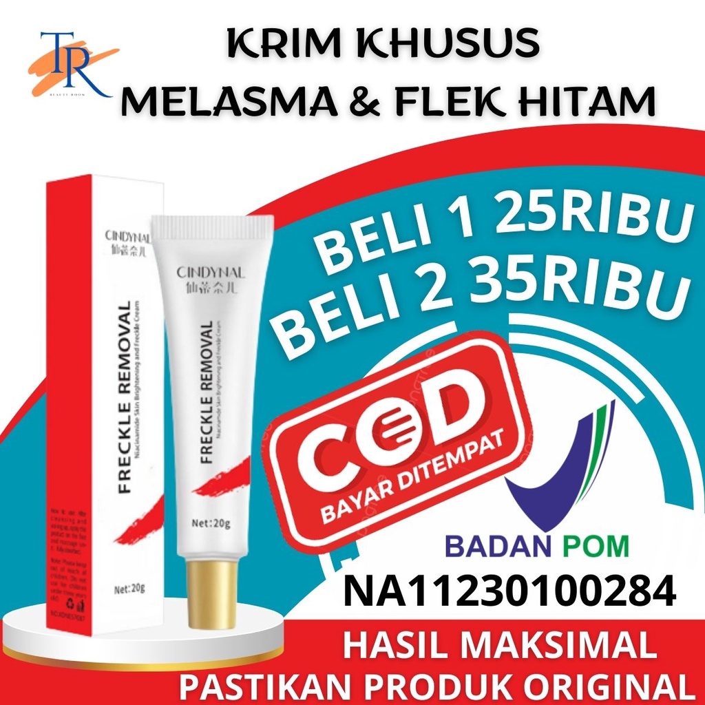 Jual Cindynal Salep Pemutih Krim Flek Hitam Membandel Menghilangkan Melasma Jerawat Tempat ...