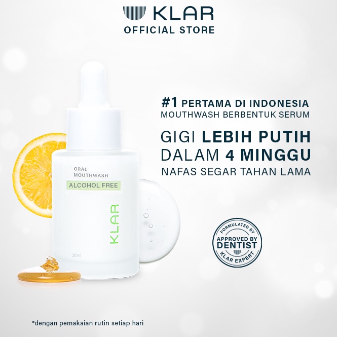 Jual KLAR Oral Mouthwash (KODE. Z25O) | Shopee Indonesia