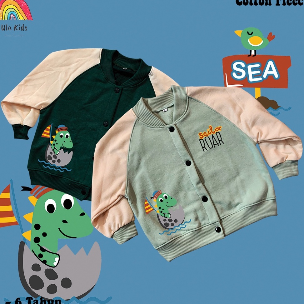 Jual Super HitsK0w0V Varsity Jacket Baseball Anak Ula Kids 1 - 6 Tahun ...