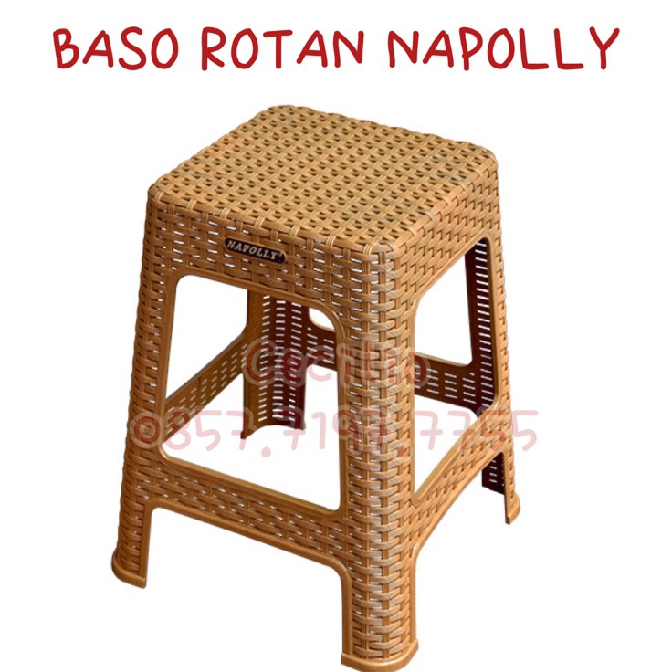 Jual Best produk [NAPOLLY] Kursi Baso Napolly 333 | Baso Rotan | Kursi ...