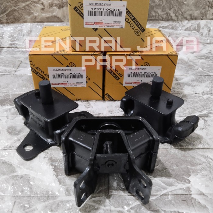 Jual Ready Stok Engine Mounting Dan Dudukan Transmisi Innova Bensin 3Pc ...