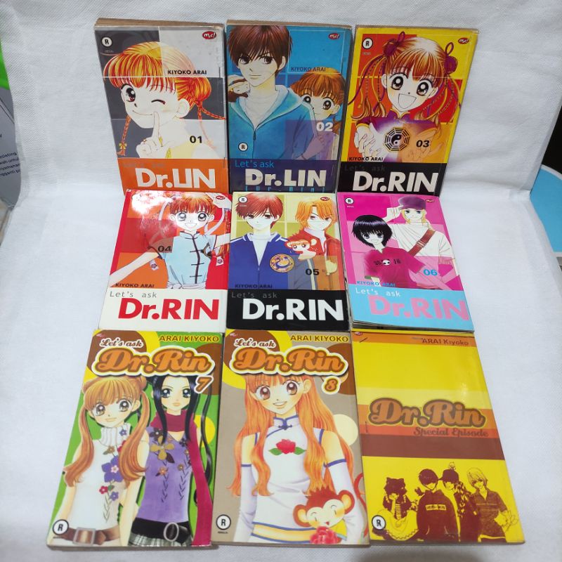 Jual komik Let's ask dr.Lin/Dr.Rin 1-8end+episode spesial by kiyoko ...