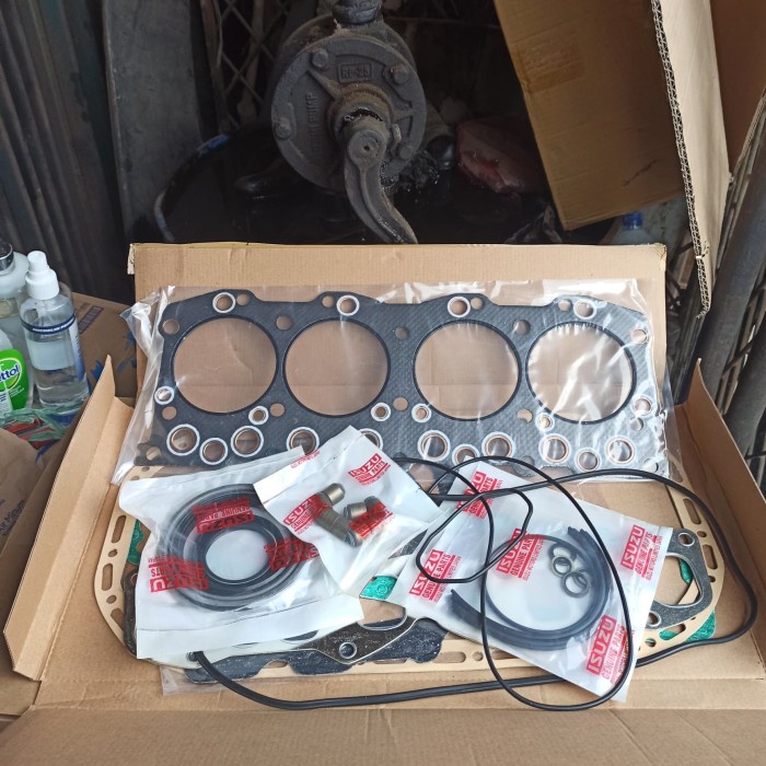 Jual Ready Stok Packing Set Full Set Gasket Engine Overhaul Isuzu ...