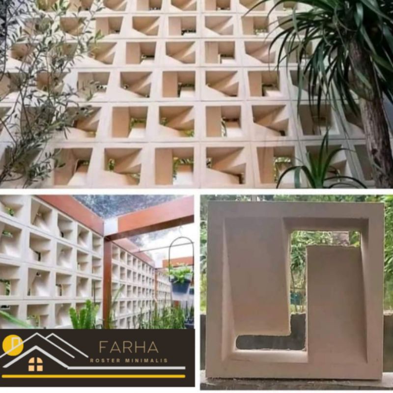 Jual roster beton minimalis/loster beton/roster dingding & pagar ...