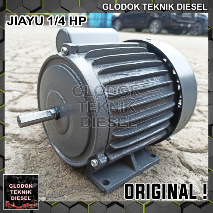 Jual DINAMO MOTOR 1/4 HP JIAYU TAIWAN 2 & 4 POLE 1 PHASE FULL TEMBAGA ORI | Shopee Indonesia