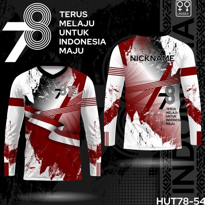 Jual JERSEY HUT KEMERDEKAAN RI KE 78 KAOS BAJU 17AN 2023 LENGAN PANJANG | Shopee Indonesia