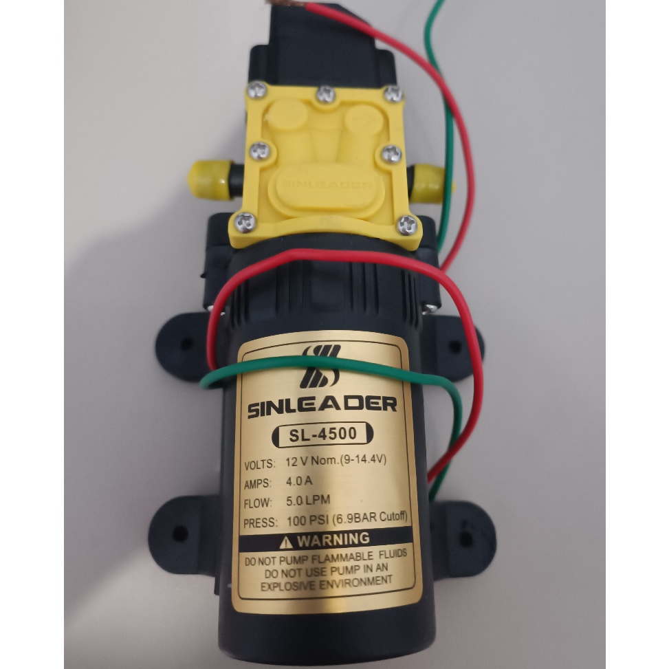 Jual Best Seller POMPA DC 12V 100 PSI ORIGINAL SINLEADER SINGLE PUMP ...