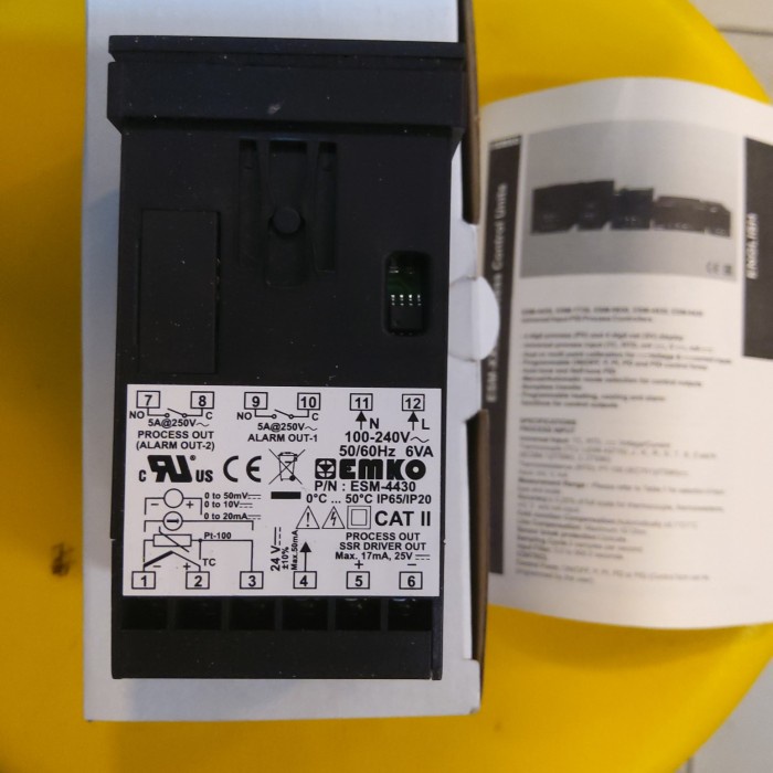 Jual NEW SERIES TEMPERATURE CONTROLLER ESM 4430 EMKO ORIGINAL TERBARU | Shopee Indonesia