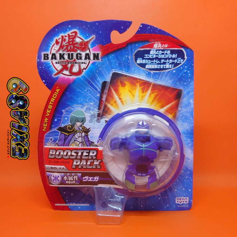 Jual Bakugan Battle Brawlers New Vestroia Booster Pa Bo-11 Vega Aqua ...