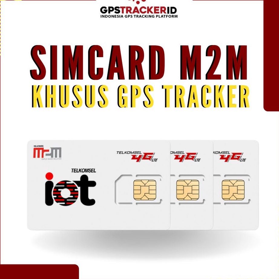 Jual Best Product Simcard Telkomsel M2M Paket 1 Bulan - Kartu Sim GPS ...
