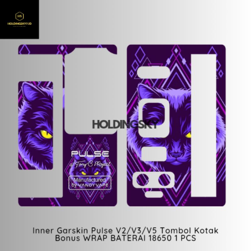 Jual Holdingskyy - Premium Stiker Inner Garskin + Original Motif PULSE ...