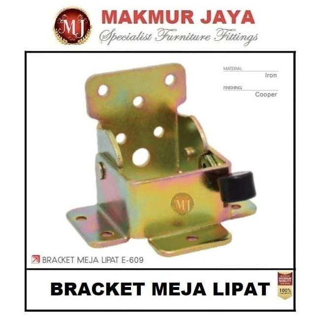 Jual Bracket Kaki Meja Lipat / Engsel Kaki Meja Lipat Buka E-609 ...