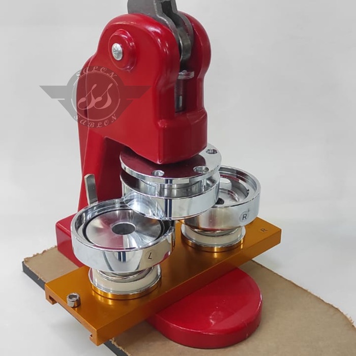 Jual Mesin Press Pin (2 Moulding 44 & 58) // Alat Cetak Pin Gantungan ...
