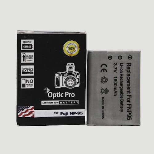 Jual Battery Fuji NP-95 For Fuji: FinePix REAL 3D W1,Fuji X100,Fuji ...