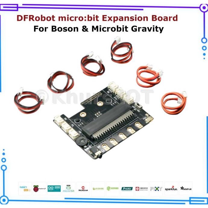 Jual DFRobot micro:bit Expansion Board for Boson dan Microbit Gravity | Shopee Indonesia