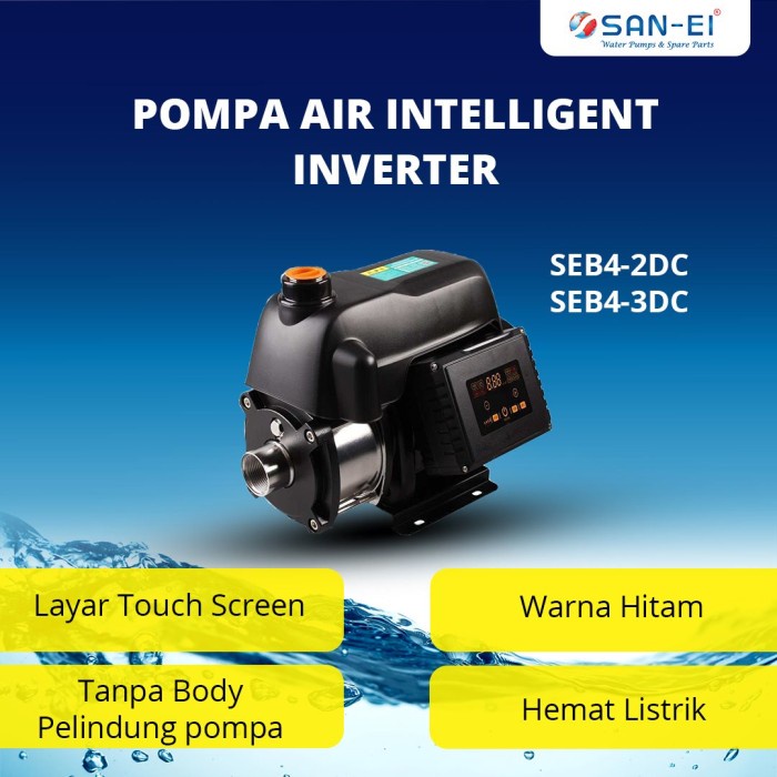 Jual POMPA AIR PENDORONG BOOSTER INTELLIGENT INVERTER WIFI SAN EI SEB 4 ...