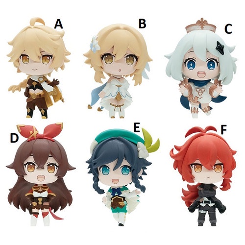 Jual ORIGINAL Figure Venti Genshin Impact Capsule Collection Vol 1 ...