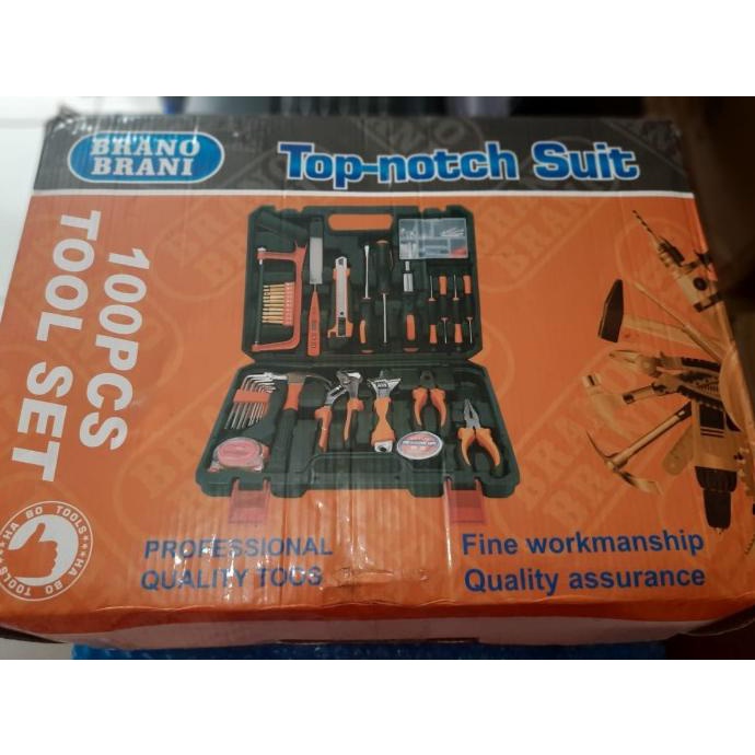 Jual Toolset Toolkit Toolbox Tool Set Tool Kit Tool Box 100 Pcs | Shopee Indonesia