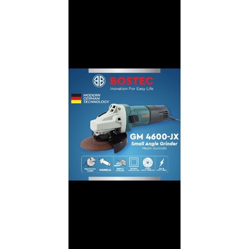 Jual Bostec Gm 4600Jx Angle Grinder Mesin Gurinda 4 Inch | Shopee Indonesia