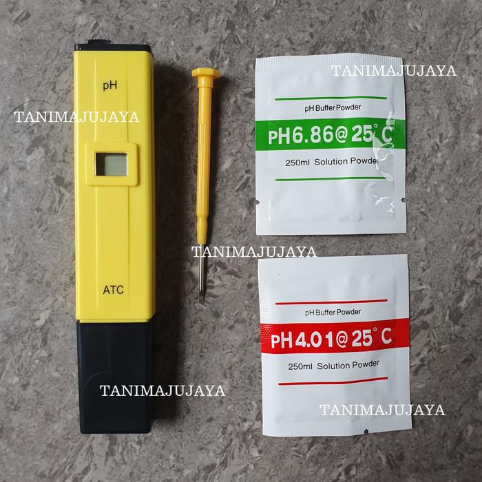 Jual PH Meter Digital + Ph Buffer alat ukur PH air dan Hidroponik Best ...