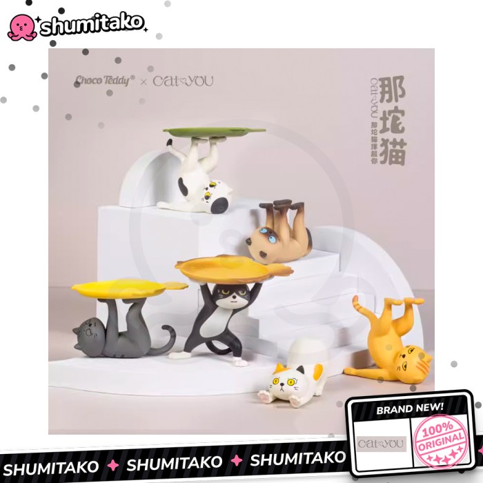 Jual PROMO!!! NA TUO MAO CATS FIGURE BLIND BOX CHOCO TEDDY X CAT YOU ...
