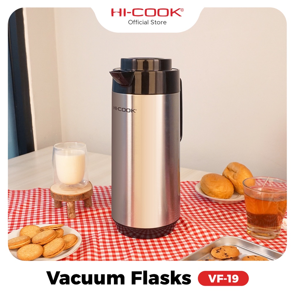 Jual Hi-Cook Vacuum Flask Thermos / Termos Air Stainless 1.900ml - VF ...
