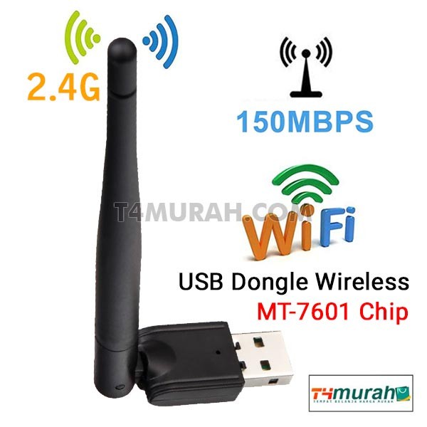 Jual USB WiFi Dongle Wireless USB WiFi Adapter MT7601 ready | Shopee Indonesia