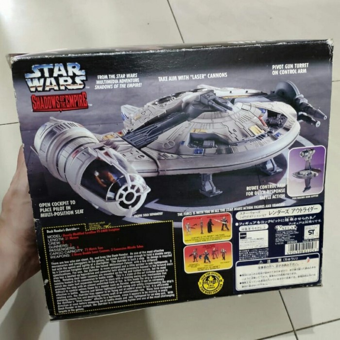 Jual MUST HAVE!! DASH RENDAR OUTRIDER KENNER STAR WARS VEHICLE PESAWAT ...