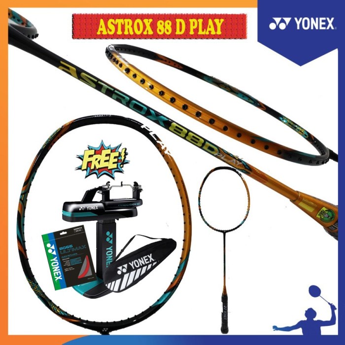 Jual YONEX ASTROX 88D PLAY / 88 D PLAY / AS88D-PL RAKET BADMINTON ...