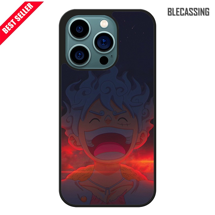 Jual Hardcase Casing iPhone 15 14 13 12 X Mini Plus Pro Max Luffy BC551 ...