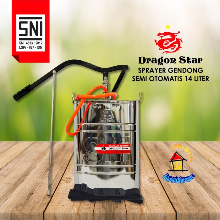 Jual Sprayer Manual / Hand Sprayer / Semi Otomatis Dragon Star Type Ds14 | Shopee Indonesia