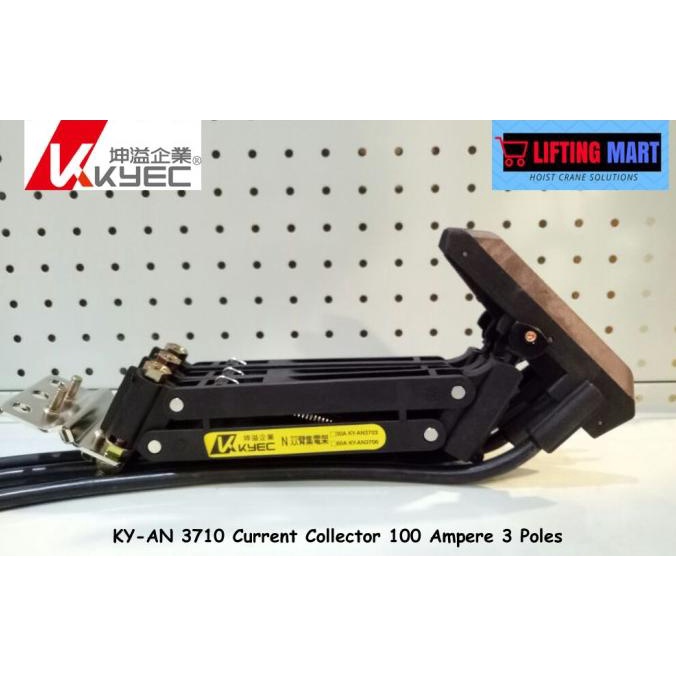 Jual Ky-An 3710 Kyec Current Collector 100 Ampere 3 Pole For Hoist ...