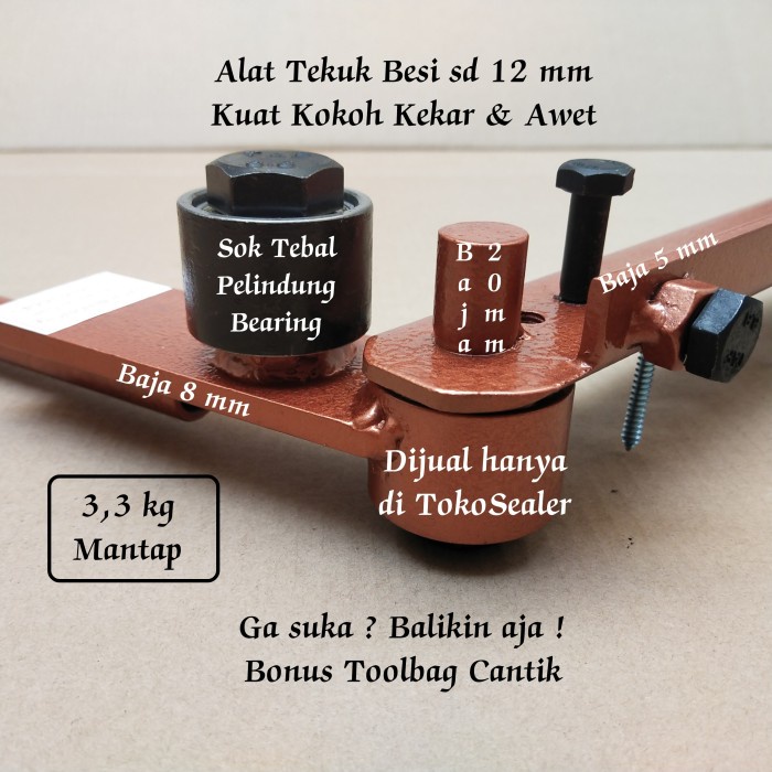 Jual Terlaris Alat Tekuk Besi - Bending Besi Beton - Iron Bender ...