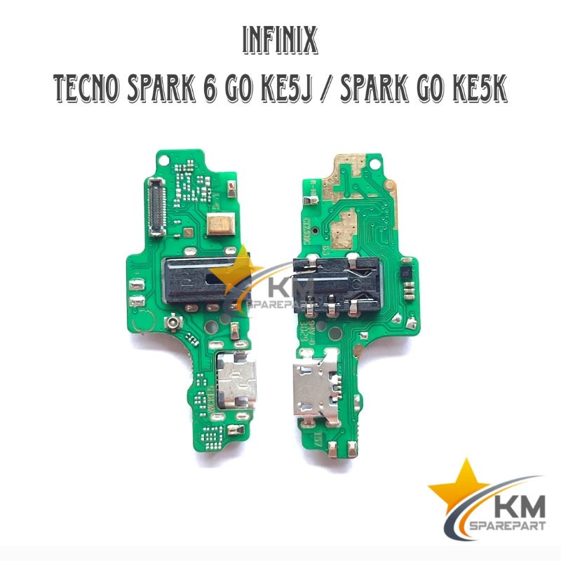 Jual Konektor Charger Infinix Tecno Spark 6 Go Ke5j Ke5k Pcb Board Papan Cas Mic Shopee Indonesia