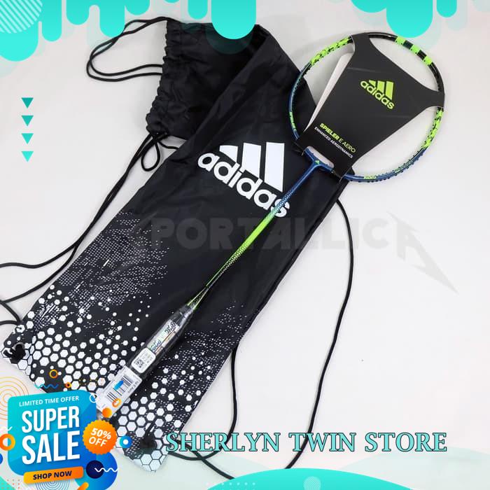 Jual RAKET BADMINTON ADIDAS SPIELER E-AERO ORIGINAL 100% +COVER ...