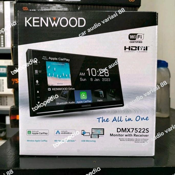 Jual HEAD UNIT KENWOOD DMX 7522 S ANDROID AUTO APPLE CARPLAY WIRELESS | Shopee Indonesia