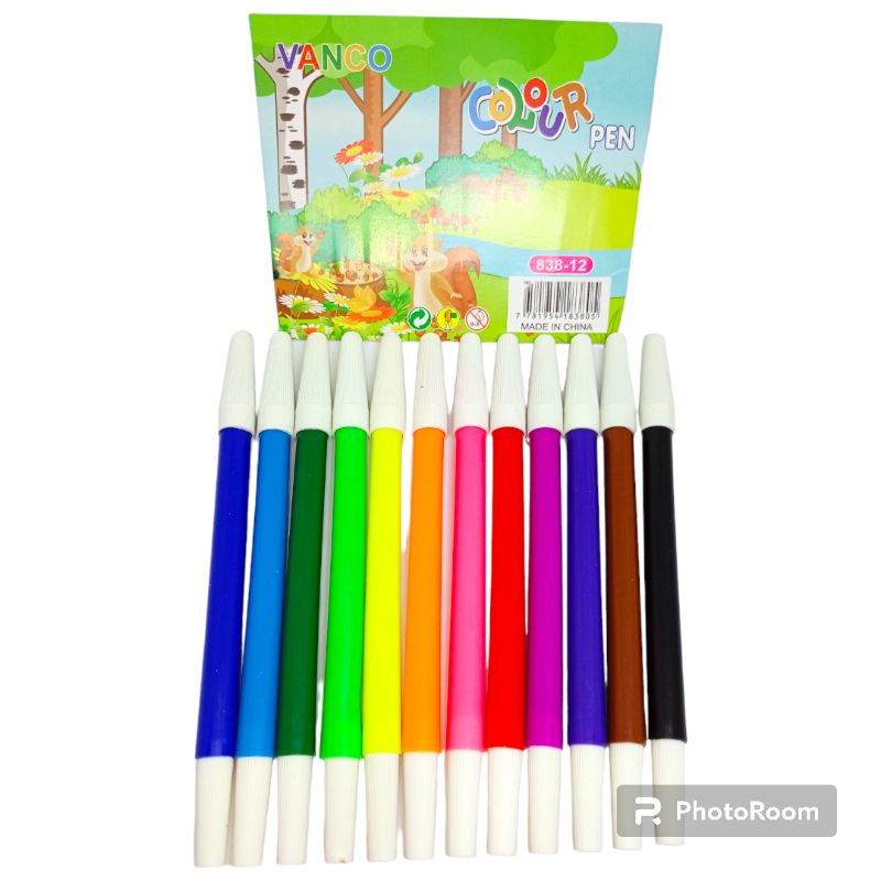 Jual Spidol 12 warna murah/spidol set | Shopee Indonesia