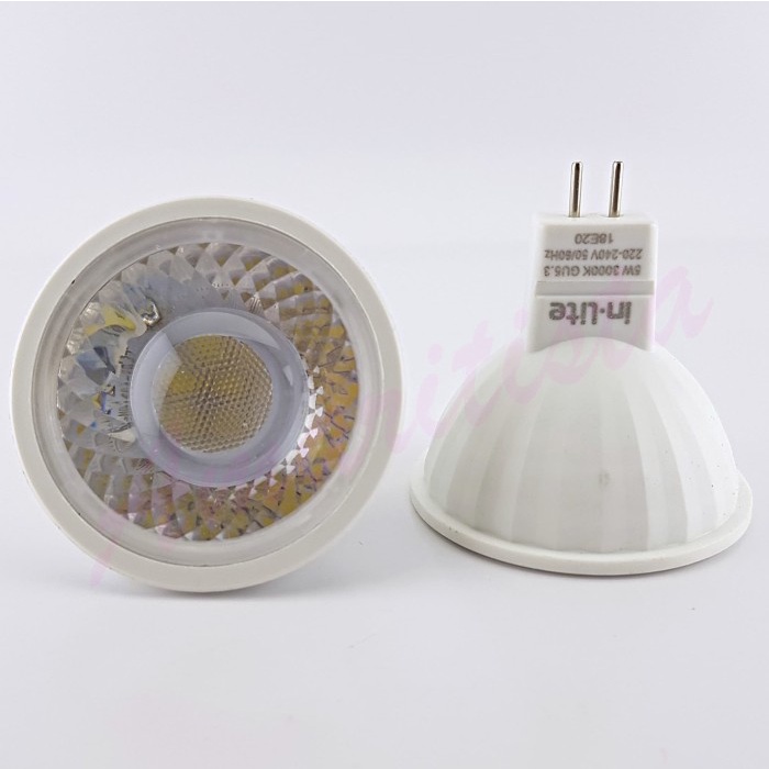 Jual lampu mr16 / gu5,3 led cob in lite 5watt 220v tusuk tokolaris1629 ...